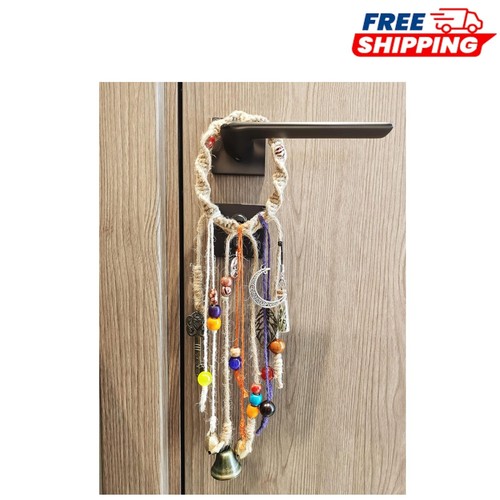 Wiccan Altar Supplies: 13-Inch Witch Bells with Pentacle & Skeleton Key ...