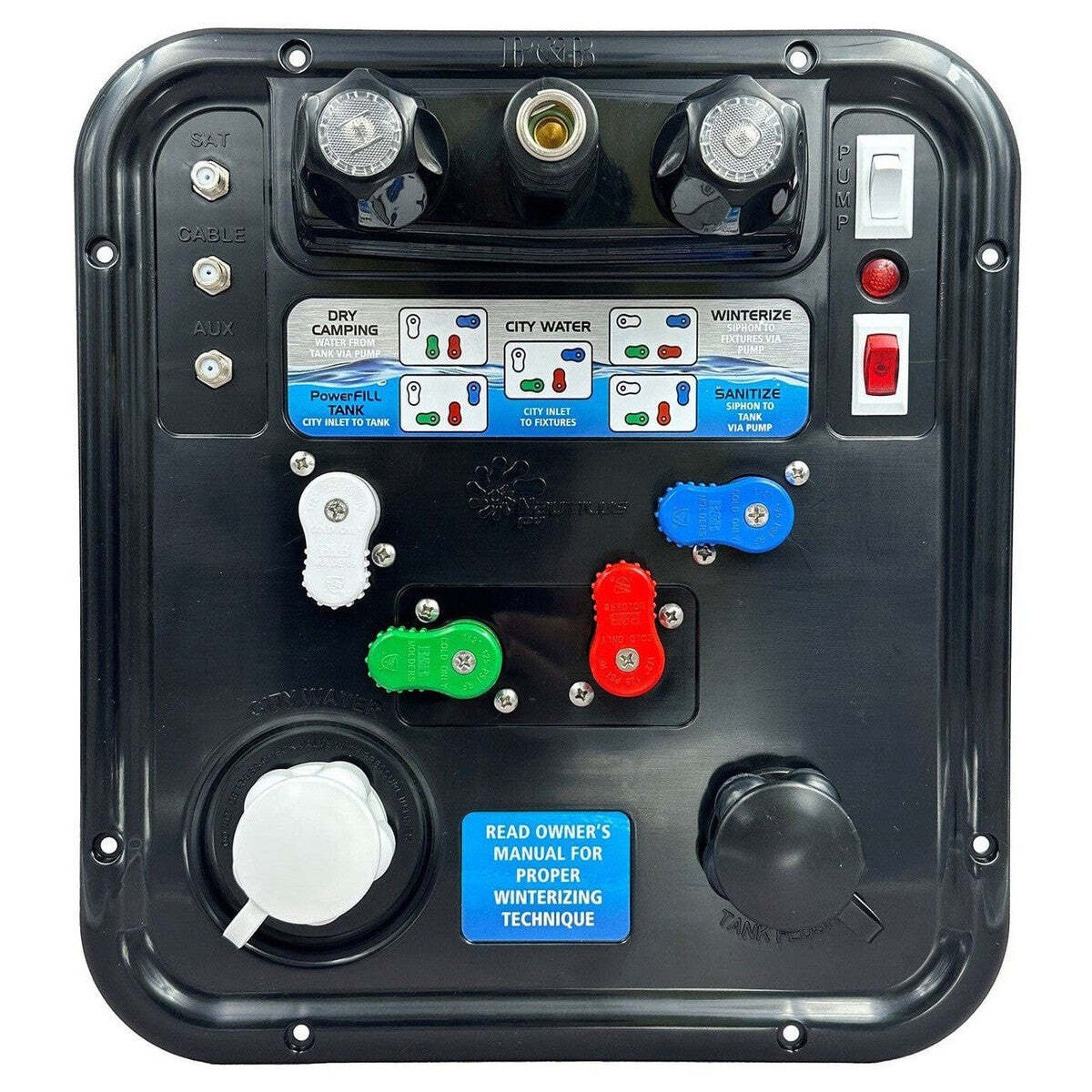 B & B Molders Nautilus P4 Water System Black #94346 | eBay