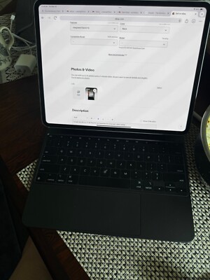 apple magic keyboard for ipad pro 13in m4 - space black | eBay