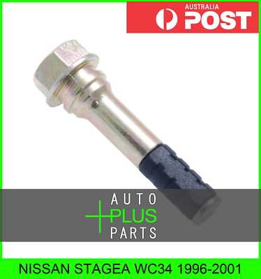Fits NISSAN STAGEA WC34 Brake Caliper Slide Pin Brakes (Front) | eBay ...