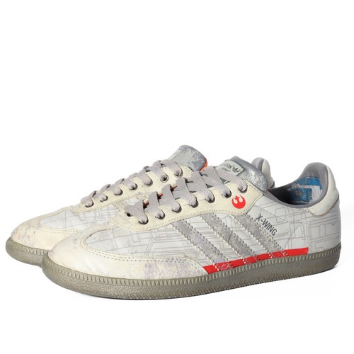 Adidas Star Wars Trainers Samba X-Wing Shoes UK 7 Rare Casaul 2009 ...