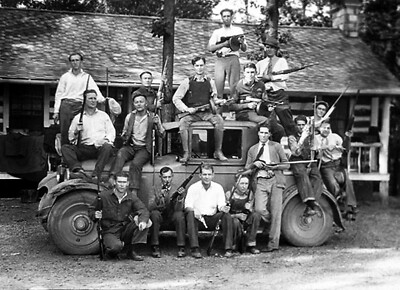 ANTIQUE REPRO 1930'S 8X10 PHOTOGRAPH OF FAMED CHICAGO CHARLIE BIRGER ...