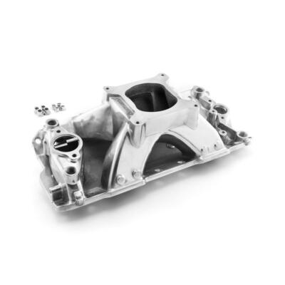 Speedmaster Intake Manifold 1-147-014; Hi-Rise Single Plane Polished ...