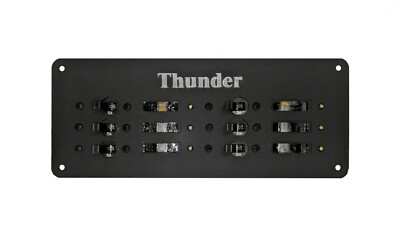 BLUE SEA 6 AC Circuit Breaker Panel w/ Your Boat Name Engraved - Made ...