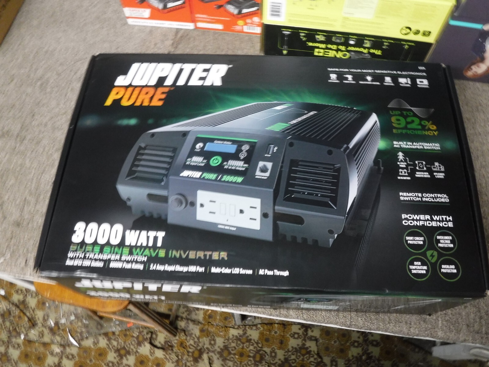 *NEW* JUPITER PURE 3000w /6000w Peak Pure Sine Wave Inverter, 57274 | eBay