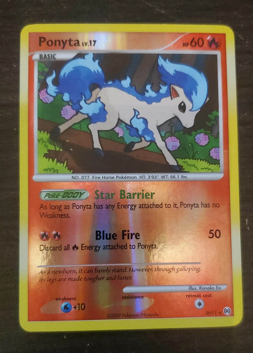 Shiny Ponyta Card