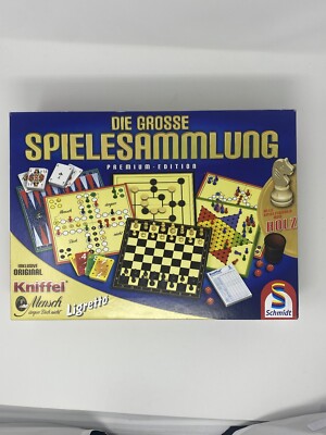 Schmidt Games The Great Games Compendium Game Collection 1 Player 49125 ...