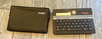 Vintage 1987 Franklin Computer Spell Master SA-103 Electronic Speller ...