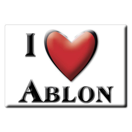 Aimant sur Ablon, Calvados, Rhône Alpes - Magnet France Souvenir | eBay