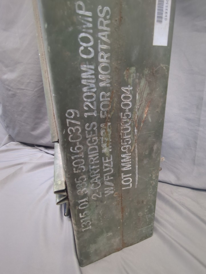 PA154 120mm AMMO CAN Tall Large US Military Army Issue USGI | eBay