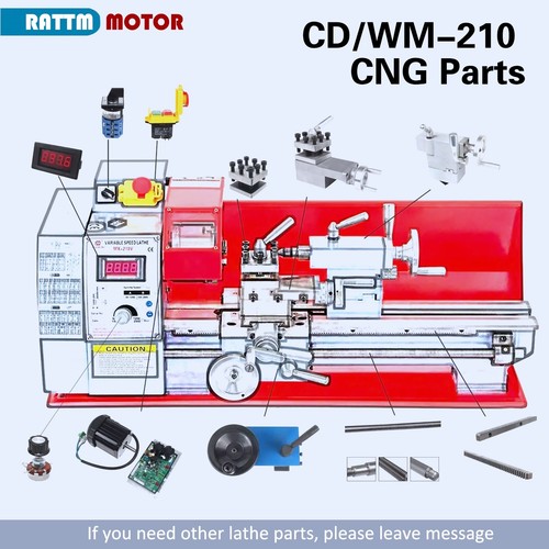 【US】110V DC Brushless Spindle Motor with Power Driver Kit for CD210v ...