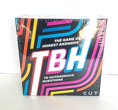 NEW SEALED TBH The Game Of Honest Answers To Outrageous Questions 2021 ...