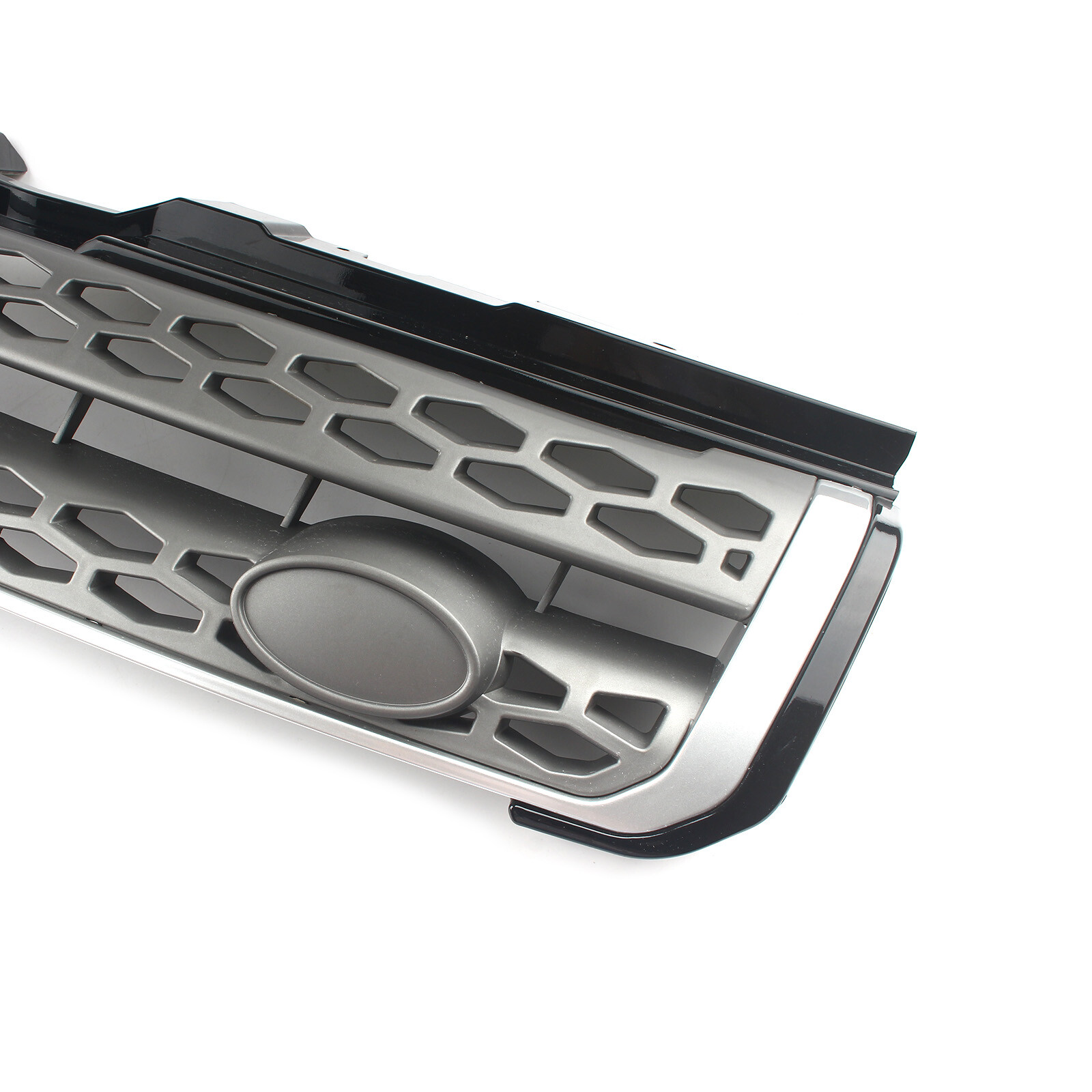 For Range Rover Evoque 2012-18 Grey Silver ABS Front Grille Vent Grill ...