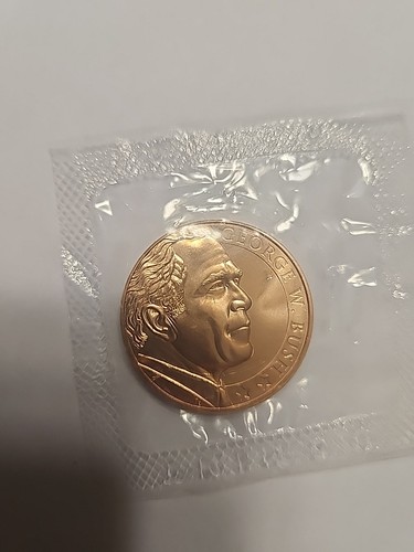 George Bush 2nd Term Bronze Medal | eBay