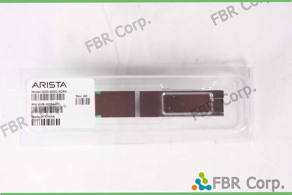 NEW Arista QDD-400G-XDR4 2km 400GBASE QDD QSFP XVR-10264-41 Transceiver ...