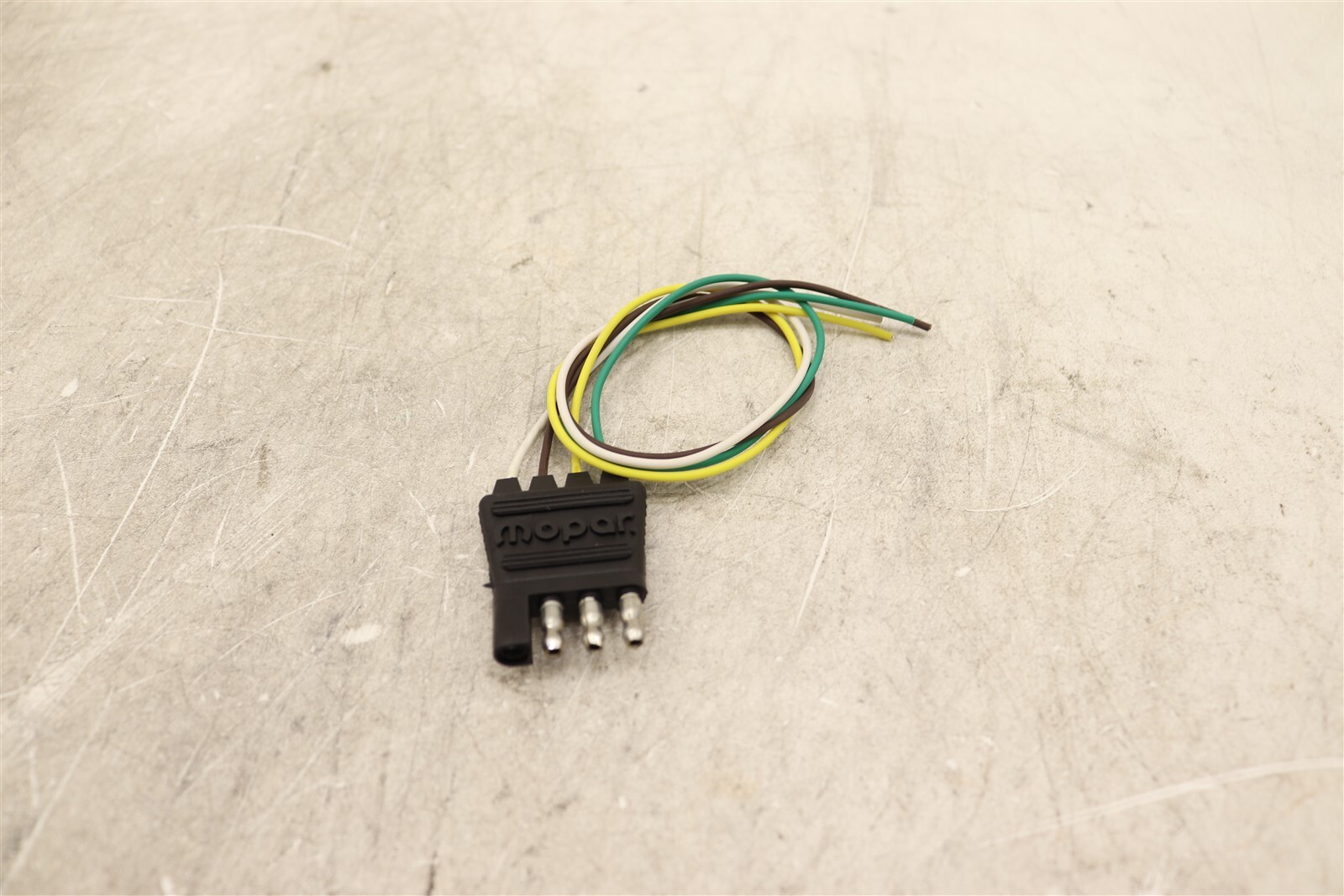 NEW OEM Mopar 4-Way Trailer Wiring Connector Harness 82202089 Dodge RAM ...