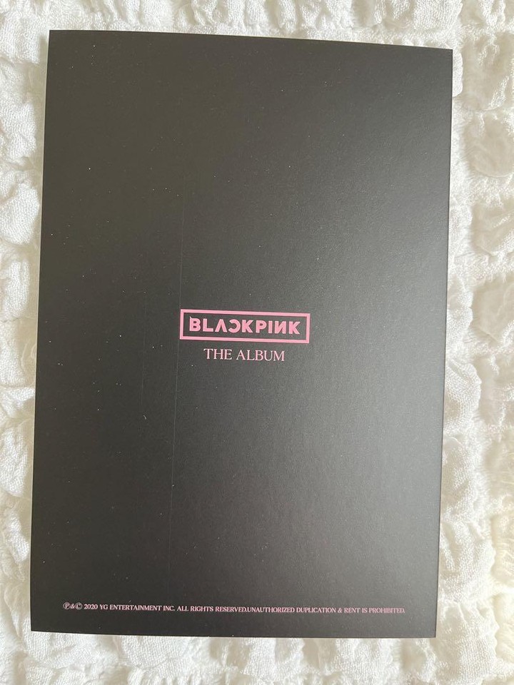 BLACKPINK THE ALBUM LISA TRADING CARD | eBay