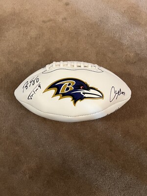 2024-25 Baltimore Ravens Autographed Team Football Tucker Smith ...