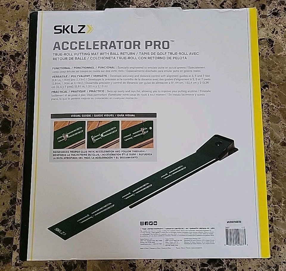 Golf Putting Practice Green SKLZ ACP2-001 Accelerator Pro Golf Training ...