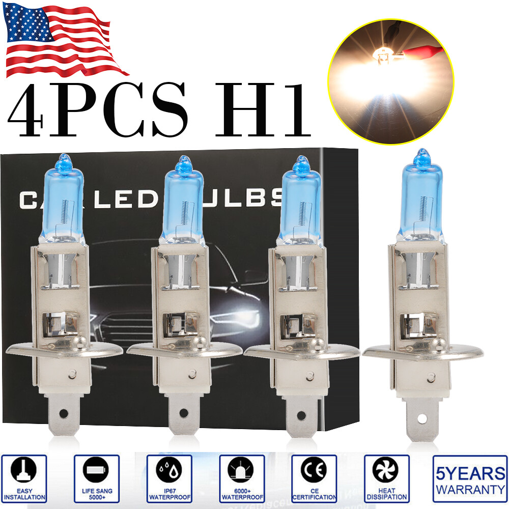 6k Hid Halogen Headlights