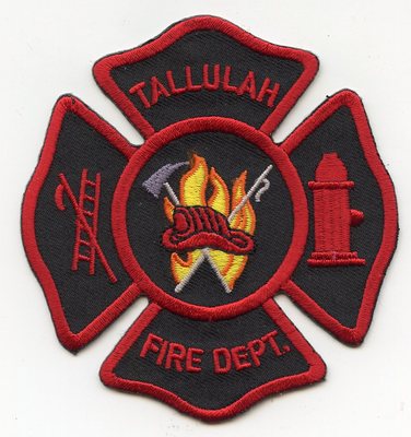 old vintage TALLULAH LOUISIANA LA FIRE PATCH | eBay