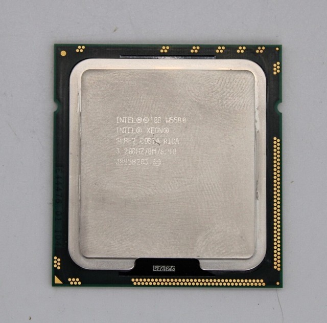 Intel Xeon W5580 3.2ghz Quad Core LGA 1366 Socket B Processor CPU SLBF2 ...