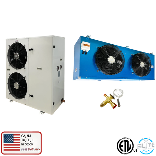 10 HP Walk In Freezer Refrigeration System Compressor Condenser 220V | eBay