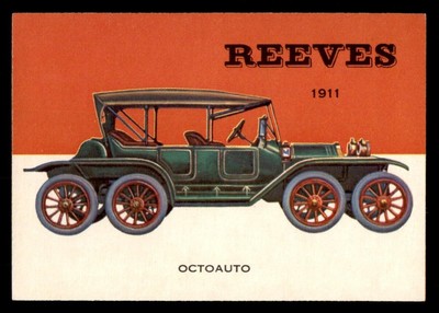 1954 Topps World on Wheels #135 Reeves 1911 Octoauto NM/MT *e2 | eBay