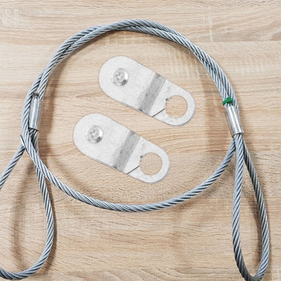 6 Pcs Portable Iron Pulley Agricultural Bearing Winch Snatch Block ...