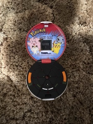 TESTED 1999 Pokemon Vintage Pokeball Tiger Electronics Digital Game LCD ...
