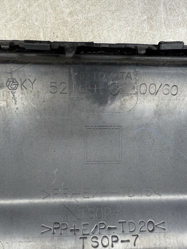 Genuine Toyota OE Cover Rr Bumper Lw 52169-02200 for sale online | eBay