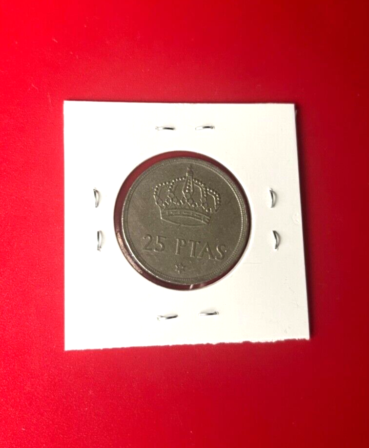 1975 25 PTAS SPAIN COIN - NICE WORLD COIN | eBay Australia