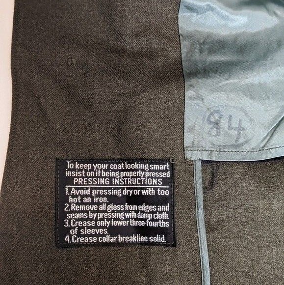 USMC Marine Corps Dress Alpha Green Service Jacket Military Coat Size ...