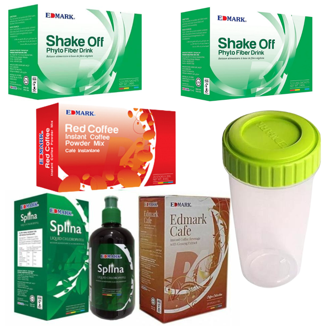 Best Weight loss program 24 days with Edmark products. (Kit Ventre plat ...