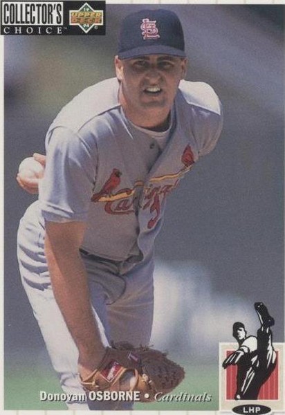 1994 Upper Deck Collector's Choice - #222 Donovan Osborne for sale ...