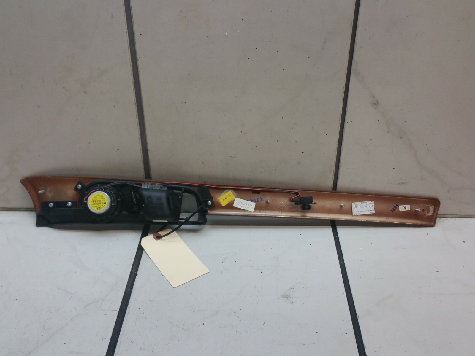 2004 VW VOLKSWAGEN PHAETON FRONT LEFT DRIVER DOOR PANEL WOOD TRIM | eBay