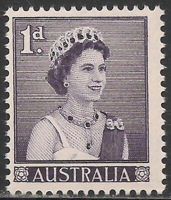 Australia #314 (A106) FVF MNH - 1959-64 1p Queen Elizabeth II | eBay