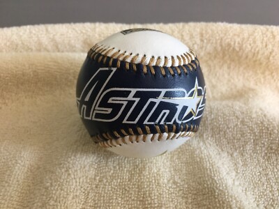 Houston Astros Spinneybeck Leather Baseball Souvenir Collectible Ball ...