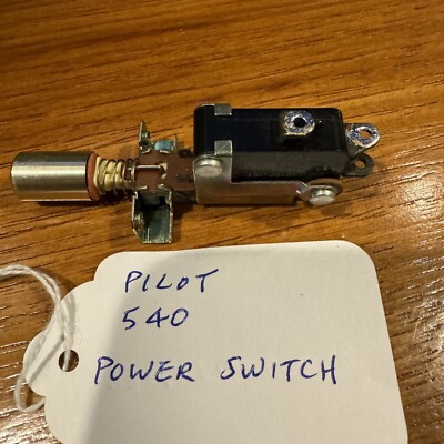 PILOT 540 POWER SWITCH WITH POWER BUTTON - VERY GOOD CONDITION | eBay