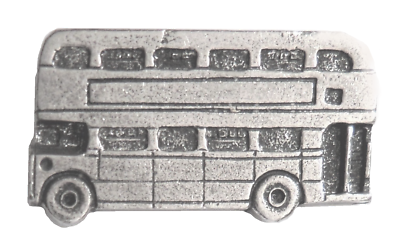 London Double Decker AEC Routemaster Pin Badge Made in Polished English ...