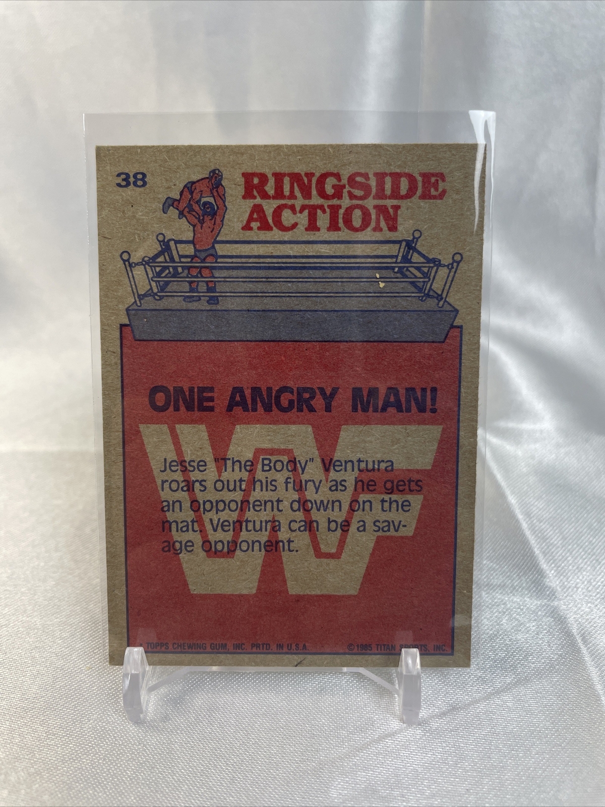 1985 Topps WWF - #38 Jesse Ventura for sale online | eBay