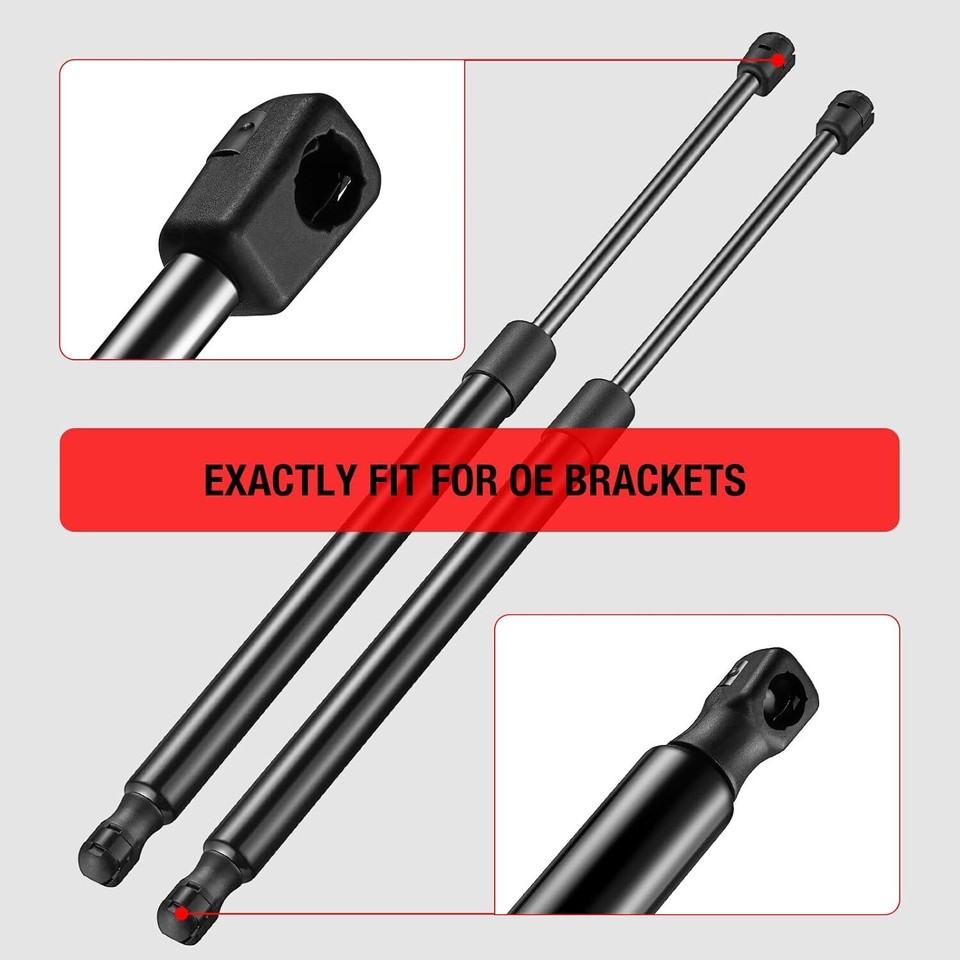 2pcs Rear Hatch Struts for Nissan Xterra 2005-15 Liftgate Tailgate Lift ...