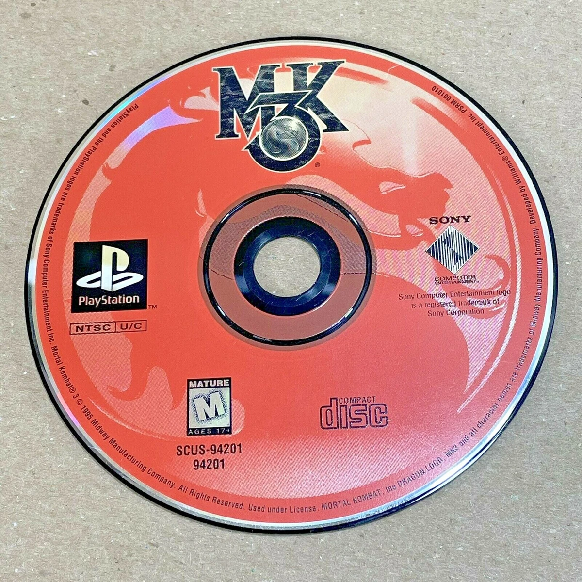 Mortal Kombat 3 Ps1