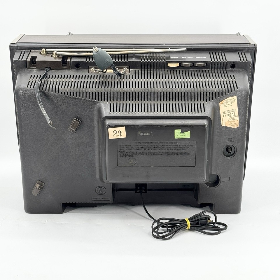 Zenith Chromacolor II H1742W | 17" CRT TV | 1977 Vintage Solid State ...