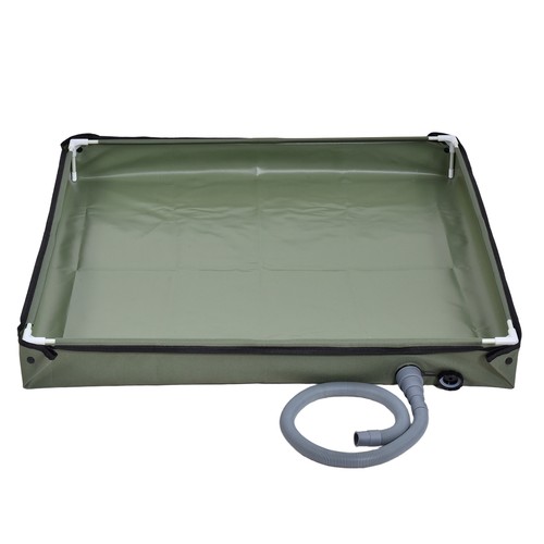 Portable Shower Pan Outdoor Folding Shower Enclosure Base Drainage ...