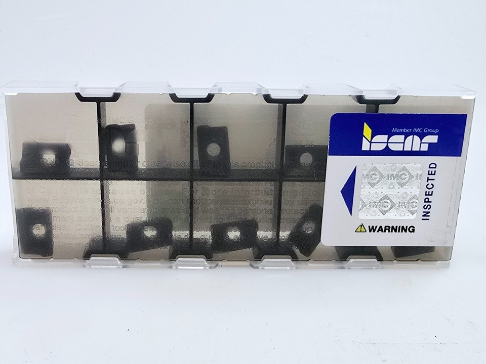 Iscar HM90 APKT 1003PDR IC910 Carbide Shoulder Milling Inserts (Box of ...