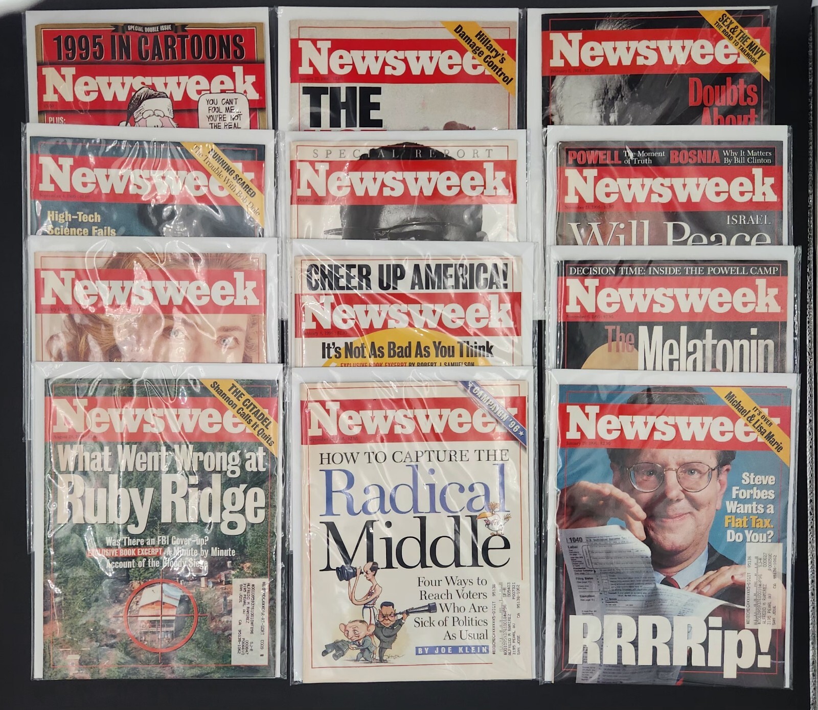 (1) 1995 NEWSWEEK MAGAZINE LOT OF 12 | eBay