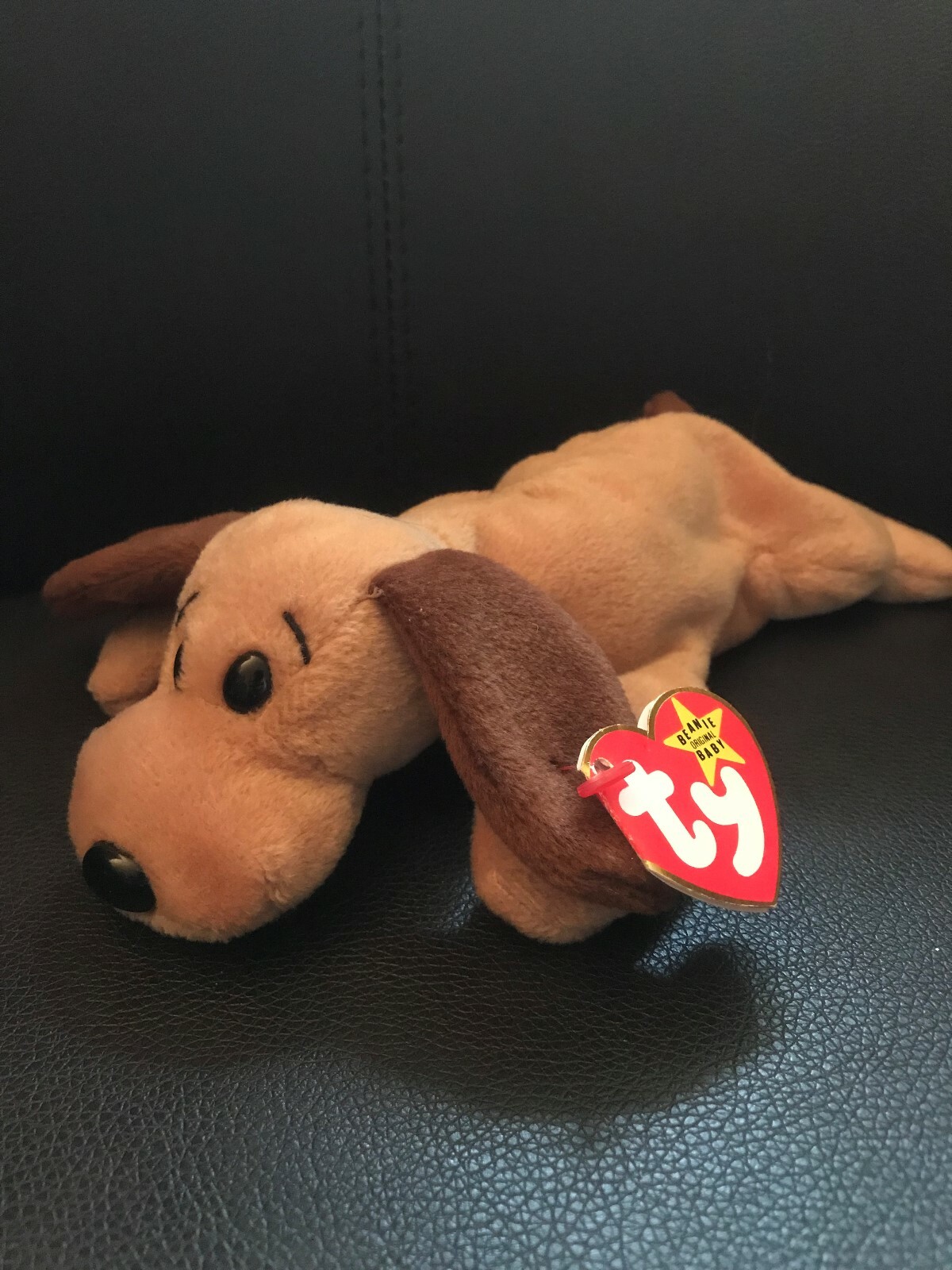 Ty Bones Beanie Baby First edition Style 4001 W/ Errors RARE PRISTINE ...