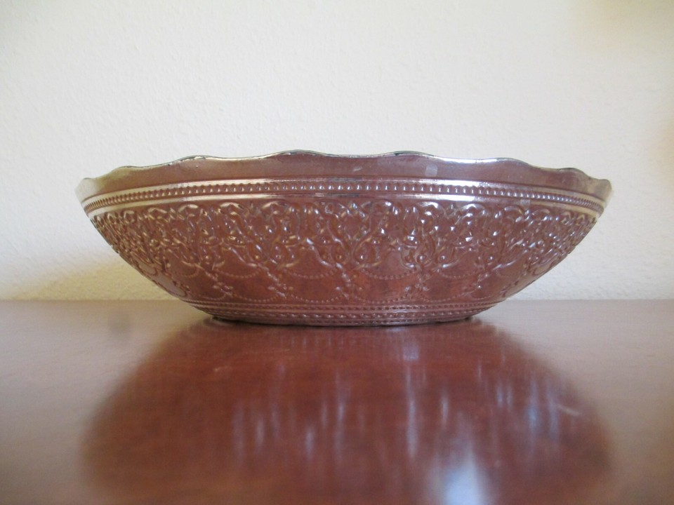 Artistic Accents,12 inch Multi-Color Silver Decorated Glass Bowl, Made ...