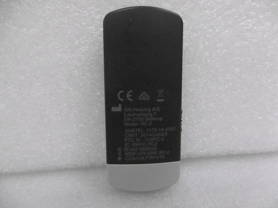 GN Hearing A/S Resound RC-2 Unite Remote Control 2 for Resound Hearing ...